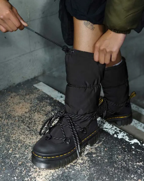 Dr. Martens Audrick Padded Hi Boots - Black | Editorialist