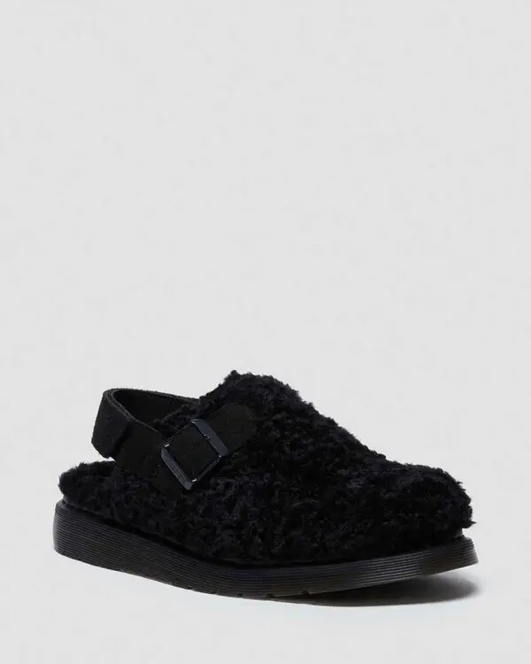 Dr. Martens 1460 Faux Fur Lined Leather Lace Up Boots