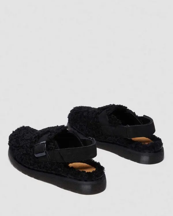 Dr. Martens 1460 Faux Fur Lined Leather Lace Up Boots