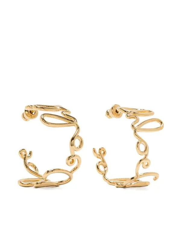 Chloé The Iconic Hoops Earrings - Gold