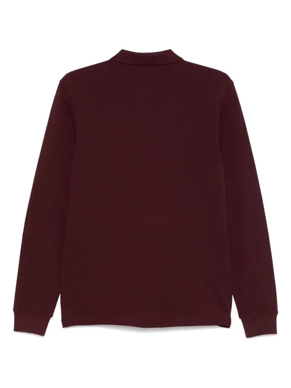Fred Perry Logo-embroidered Polo Shirt - Red