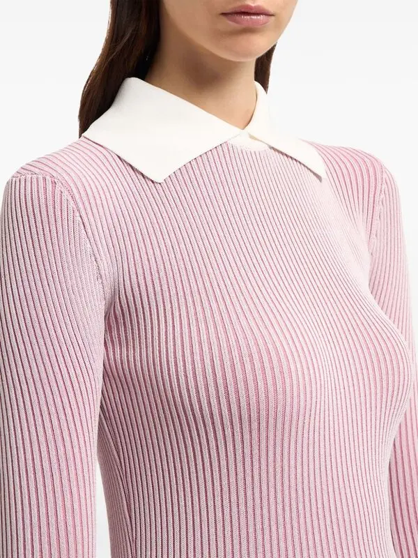 Gcds Ribbed Knit Sweater