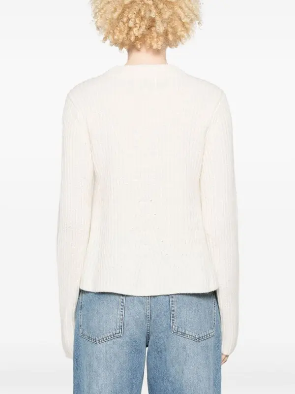 Loulou De Saison Cosmo Sweater - Neutrals