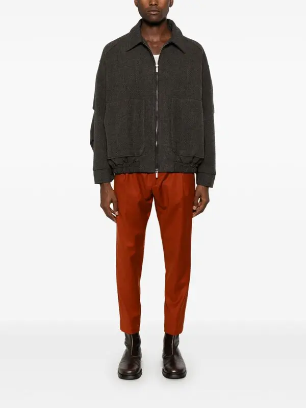 DONDUP Ben Flannel Trousers - Orange