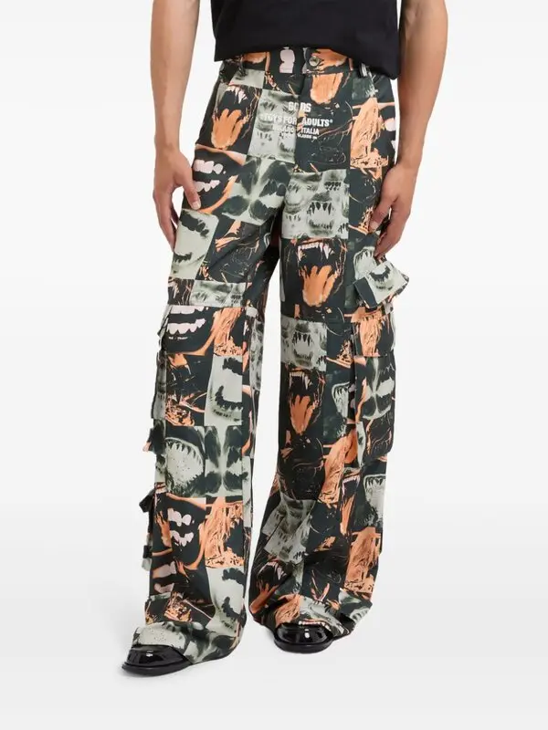 Gcds Graphic-print Trousers