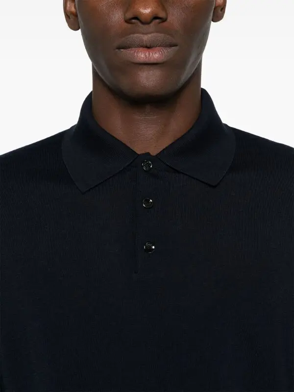 Malo Virgin Wool Polo Shirt