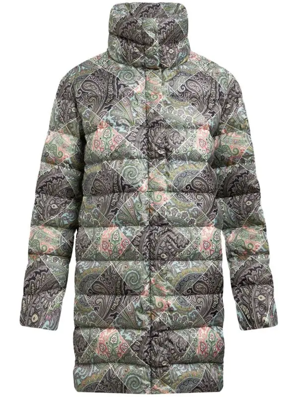 Etro Printed Puffer Jacket