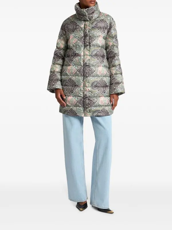 Etro Printed Puffer Jacket