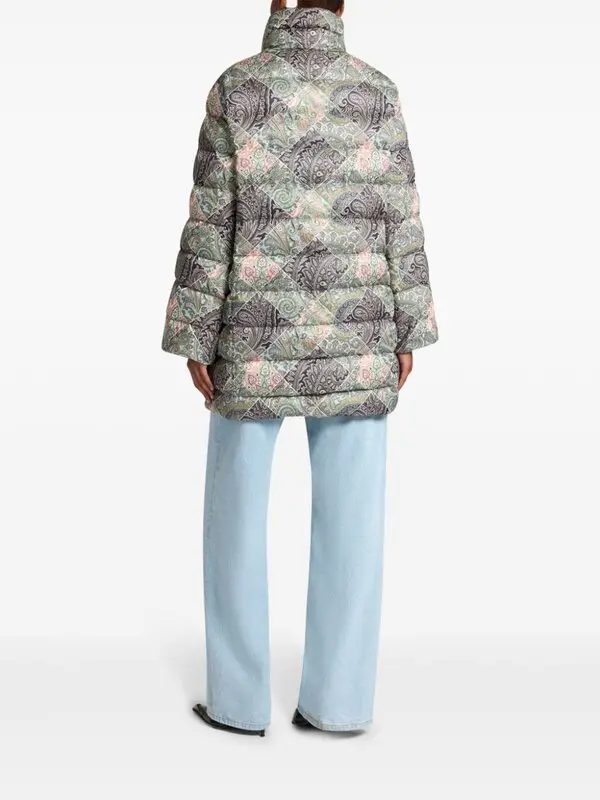 Etro Printed Puffer Jacket