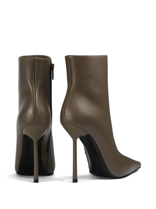 LE SILLA 120mm Bella Ankle Boots - Green