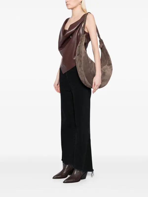 Khaite Augustina Shoulder Bag - Brown