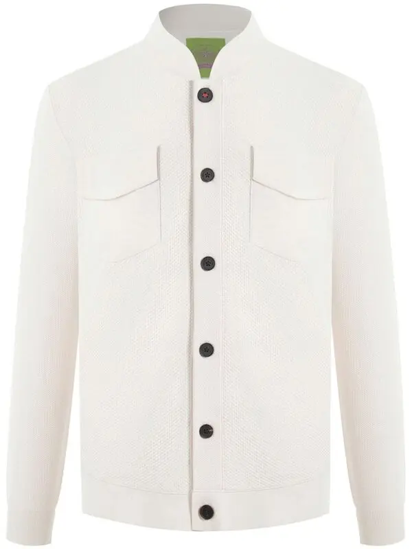 Shanghai Tang Five-button Shirt Jacket