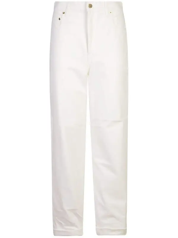GOLDEN GOOSE Straight-leg Jeans - White