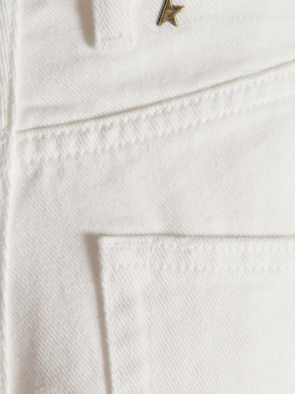 GOLDEN GOOSE Straight-leg Jeans - White