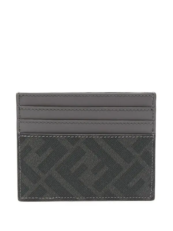 Fendi Ff-print Card Holder