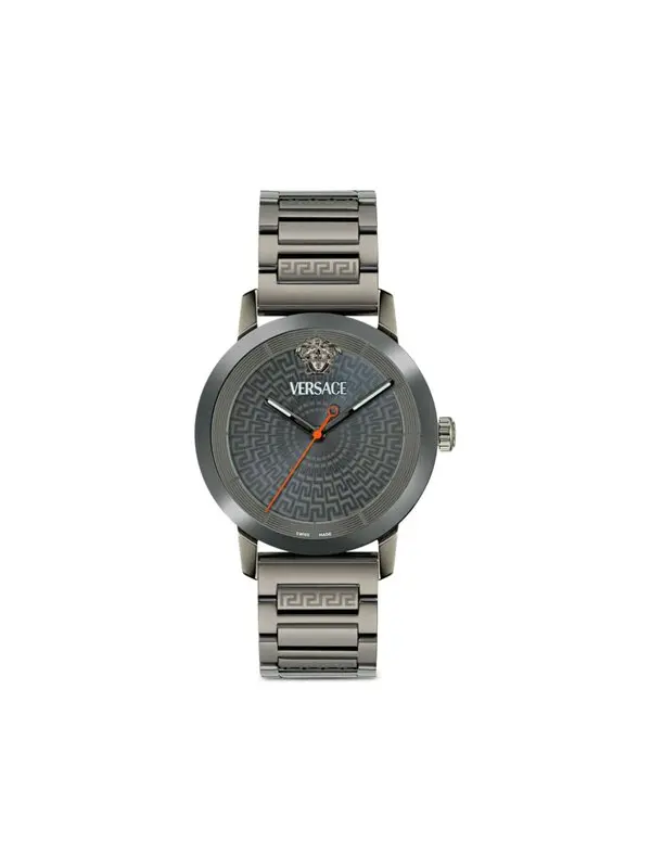 Versace V-helix 40mm Bracelet Watch - Grey