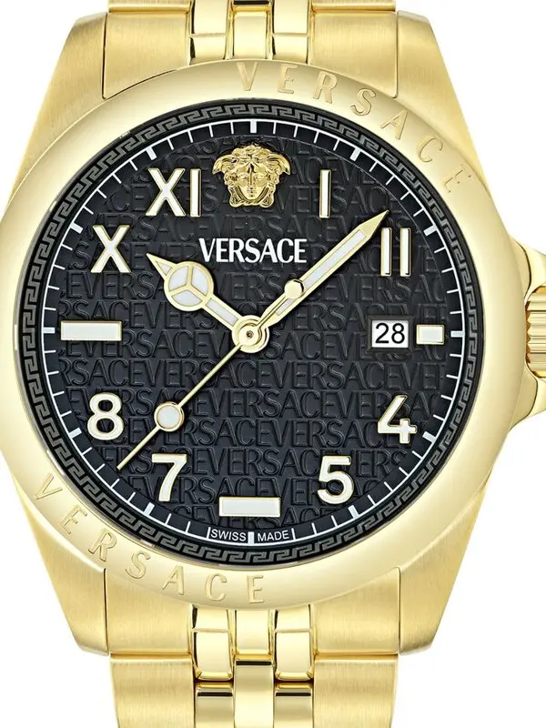 Versace Anteo 41mm Bracelet Watch - Black - 25% Off  display picture 3