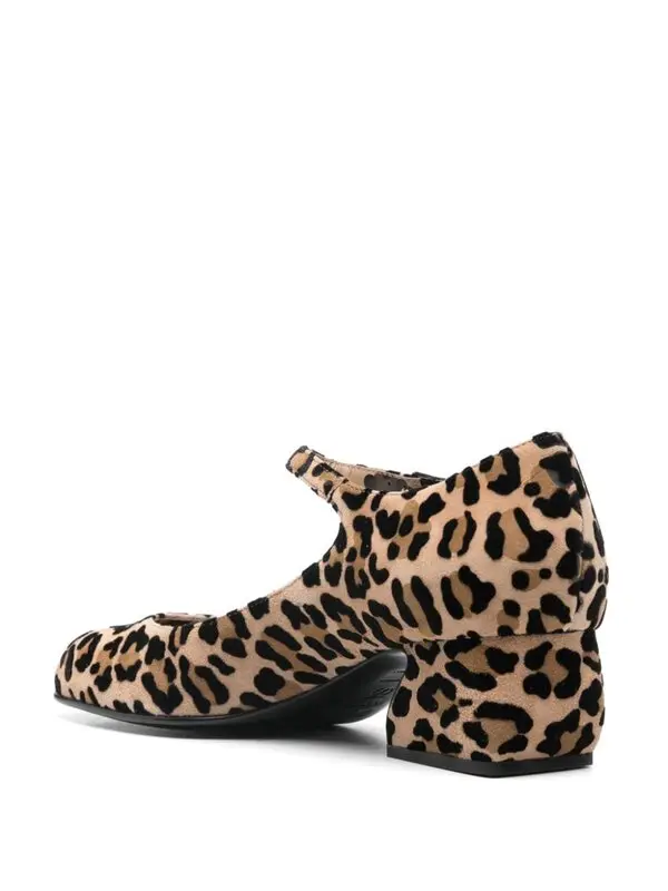 SERGIO ROSSI 45mm Leopard-print Pumps
