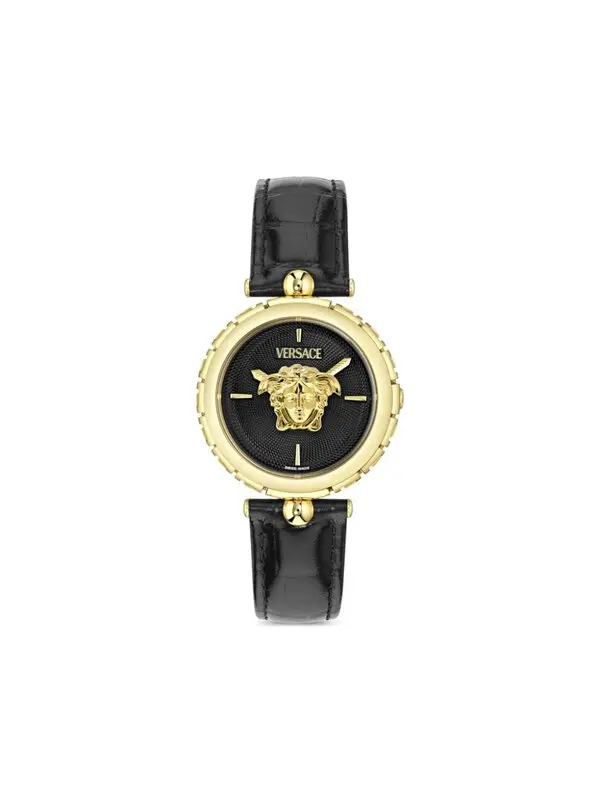Versace Medusa Heritage 38mm Watch - Black