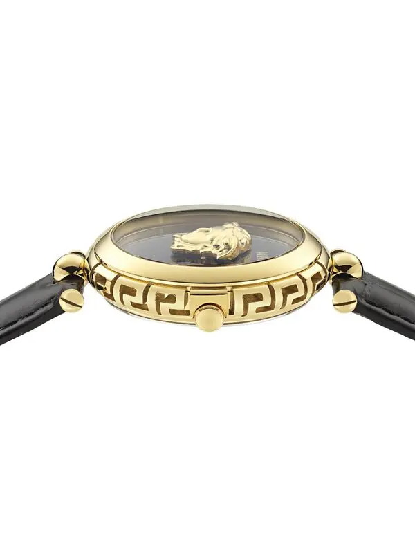 Versace Medusa Heritage 38mm Watch - Black