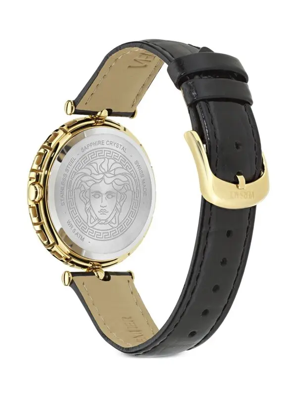 Versace Medusa Heritage 38mm Watch - Black