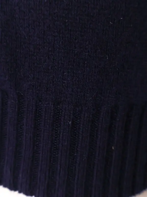 Alpha Studio Ribbed Cashmere Hooded Sweater