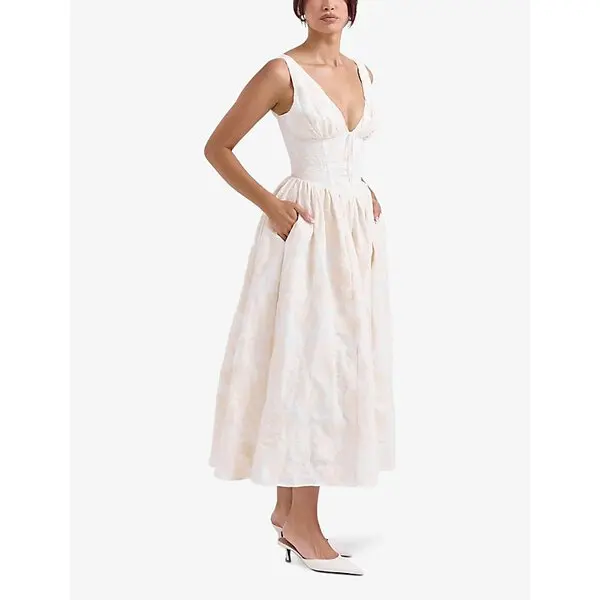 navy blue dress with lace top Navy Mother of the Bride Lace Dress with Short Sleeves main image 1