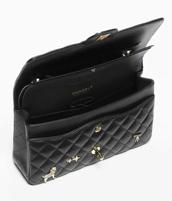 Chanel Classic 11.12 Handbag - Black