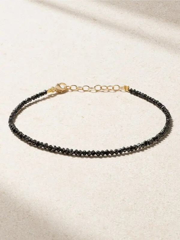Jia Jia Gold And Diamond Bracelet - Black