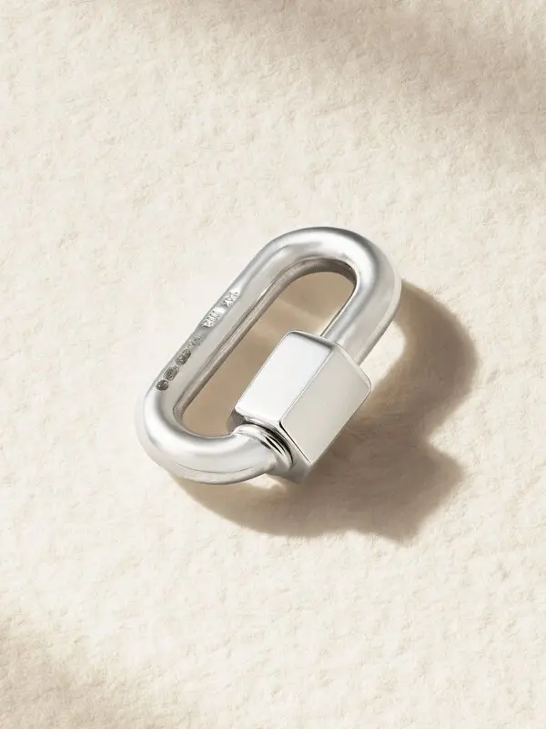 MARLA AARON Chubby Babylock 14-karat White Pendant