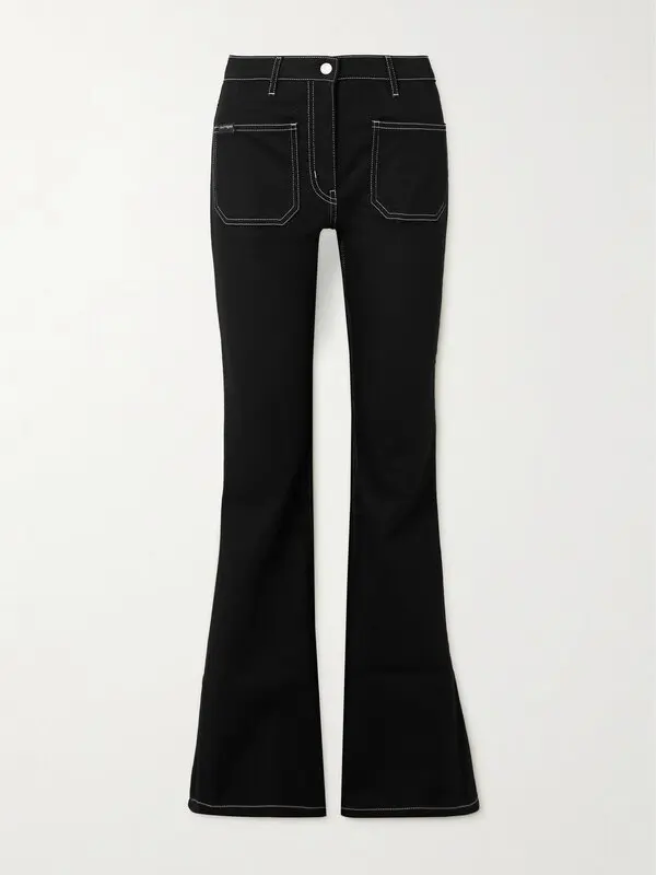 COURREGES Low-rise Flared Jeans