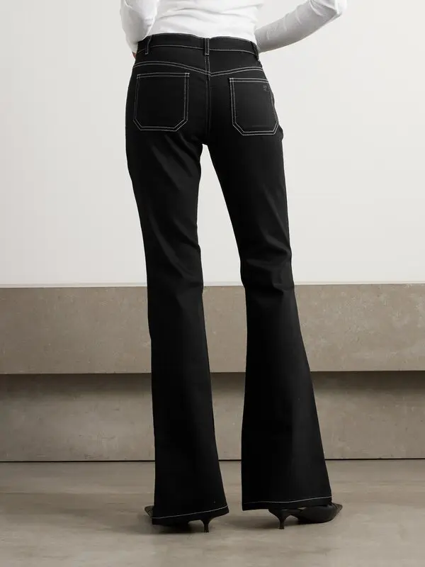 COURREGES Low-rise Flared Jeans