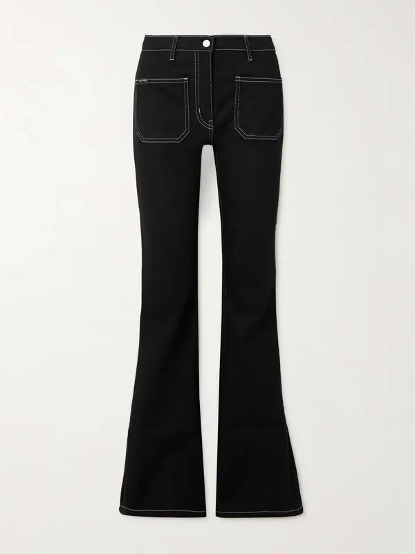 COURREGES Low-rise Flared Jeans