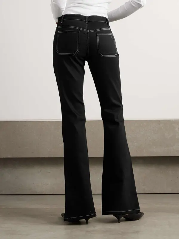 COURREGES Low-rise Flared Jeans