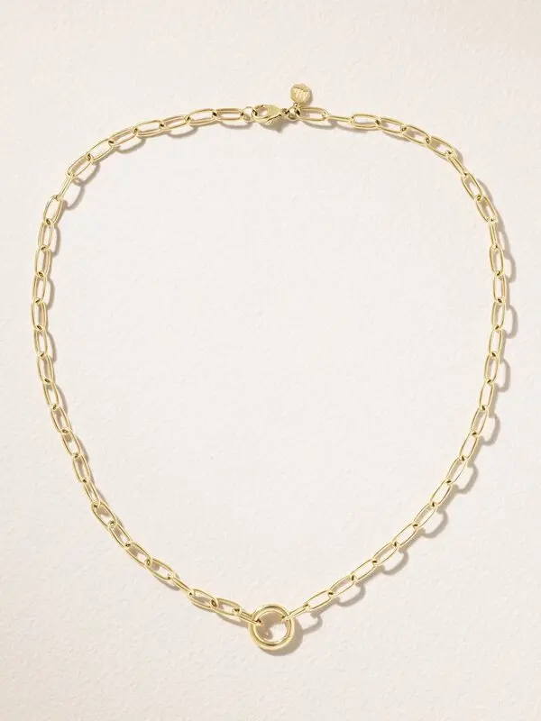 MARLO LAZ Sardinia Ii 14-karat Chain Necklace