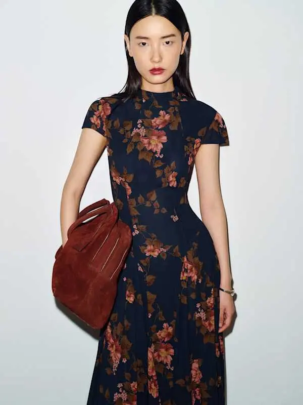 REFORMATION Maven Maxi Dress - Blue