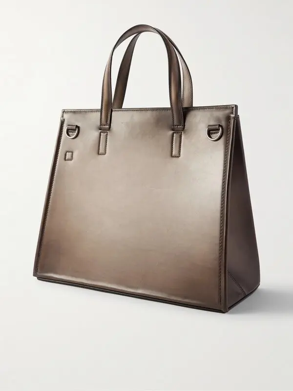 Berluti Luti 38 Venezia Leather Tote