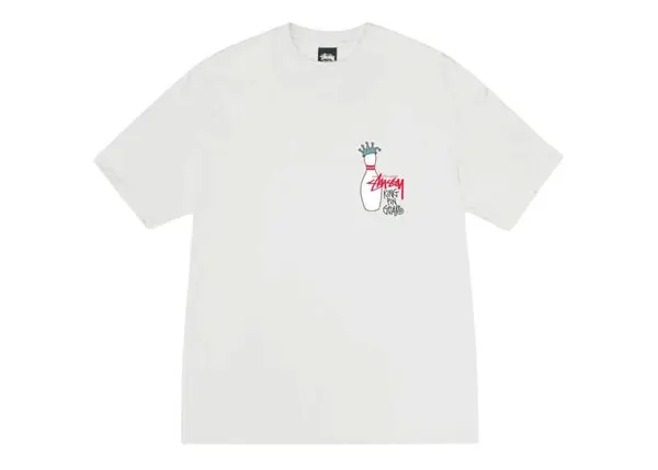 StÜssy Kingpin Pigment Dyed T-shirt - Natural