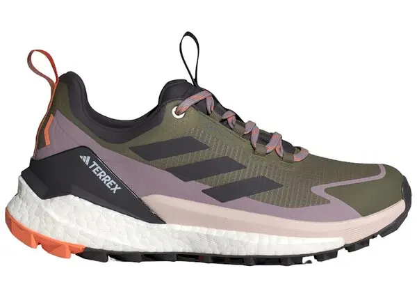Adidas Terrex Free Hiker 2.0 Low Gore-tex Sneakers - Olive Strata/aurora Black/amber Tint