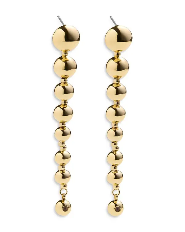 Baublebar Madison Graduated Bead Drop Earrings - Gold