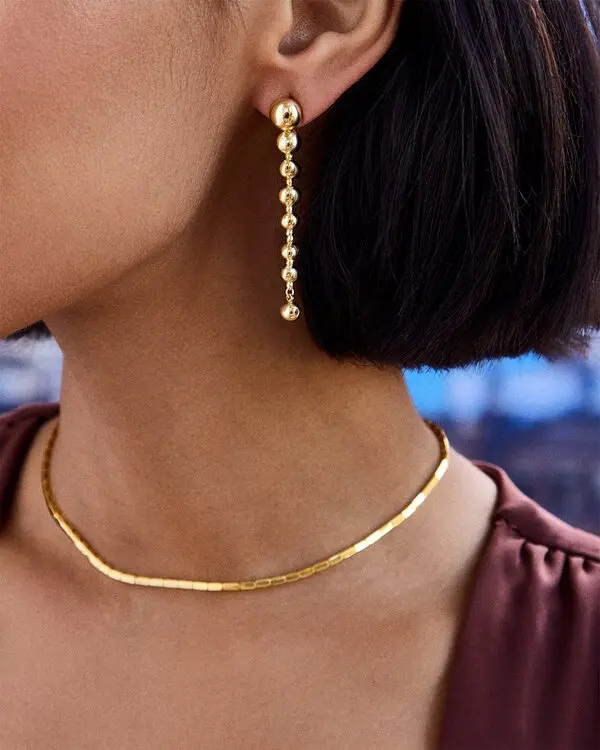 Baublebar Madison Graduated Bead Drop Earrings