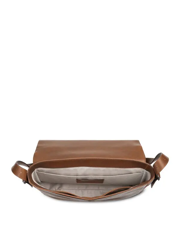 Shinola Runwell Messenger Navigator - Medium Brown