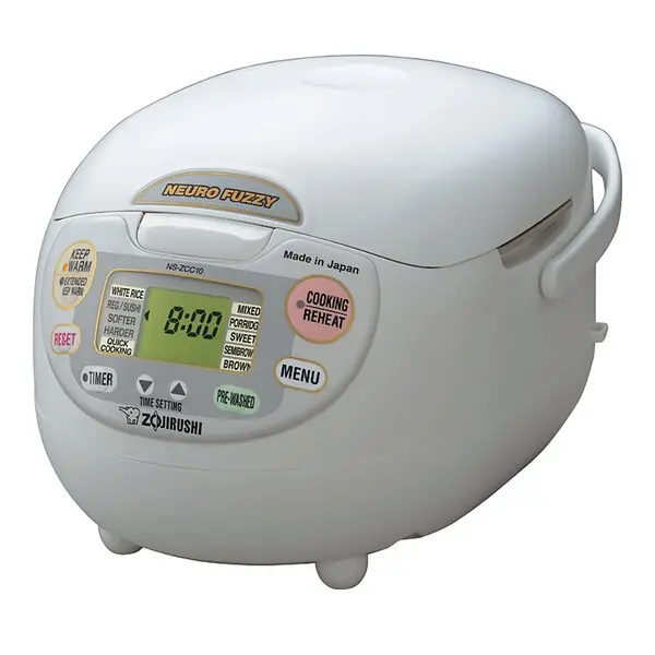 ZOJIRUSHI Neuro Fuzzy Rice Cooker - White