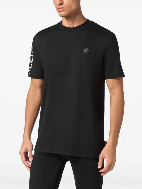 Philipp Plein Logo-patch Cotton T-shirt