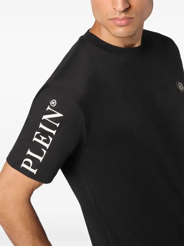 Philipp Plein Logo-patch Cotton T-shirt