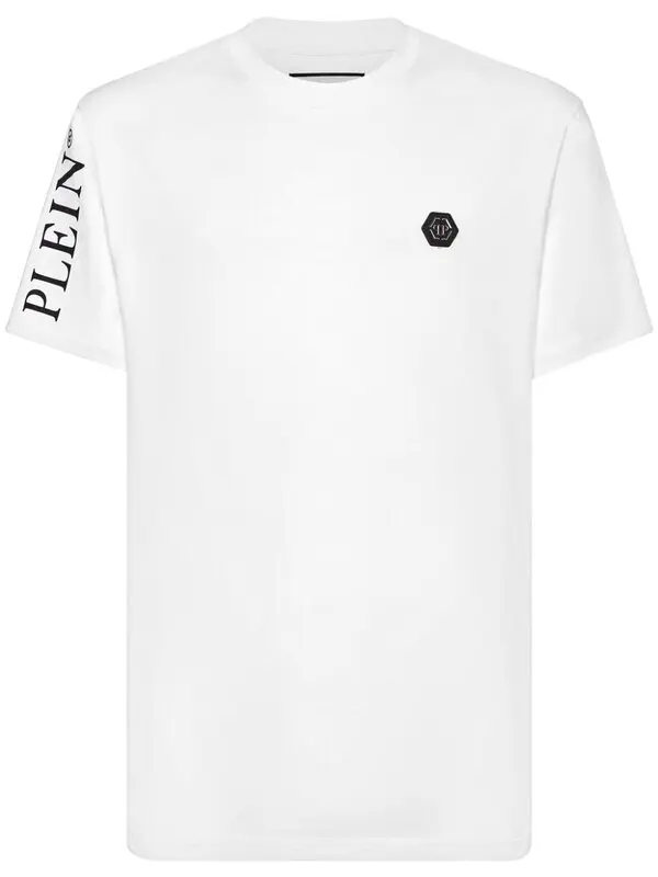 Philipp Plein Logo-patch Cotton T-shirt