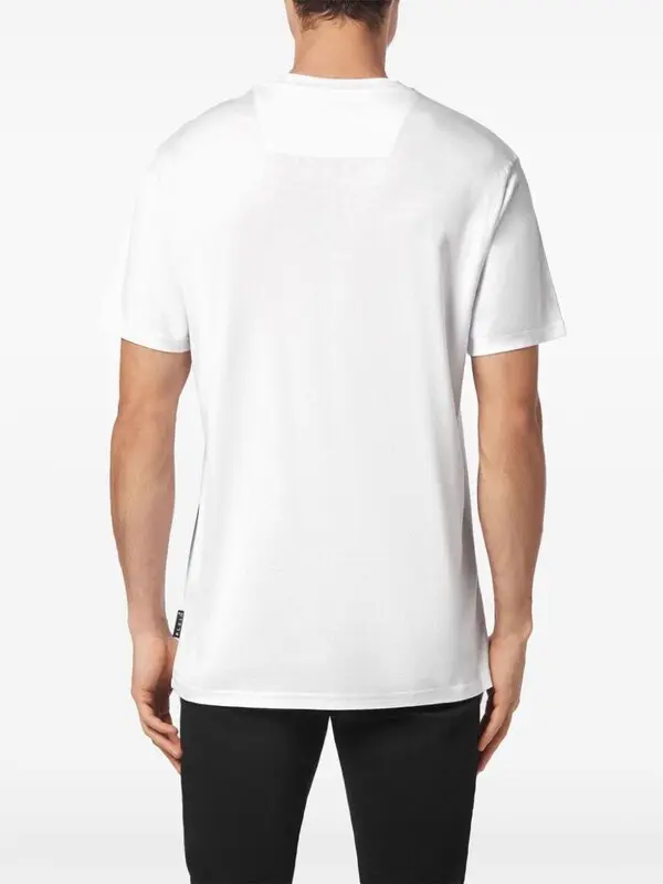 Philipp Plein Logo-patch Cotton T-shirt