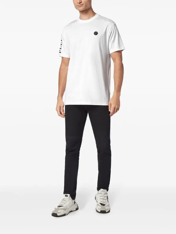 Philipp Plein Logo-patch Cotton T-shirt