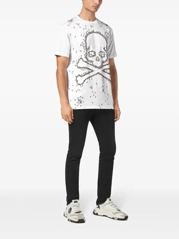 Philipp Plein Skull&bones Cotton T-shirt