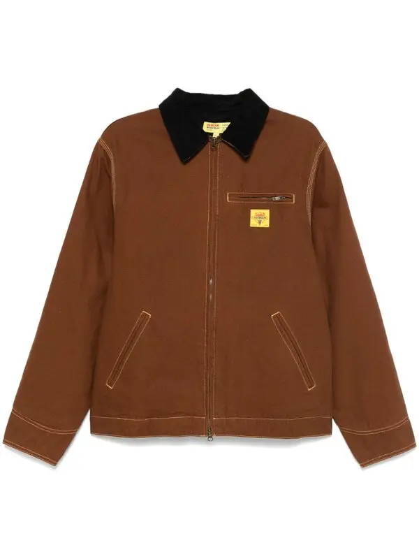 ICECREAM Cotton Canvas Jacket - Brown